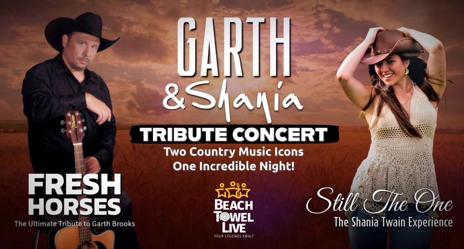 Garth Brooks & Shania Twain Tribute – Lansdowne Fair